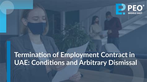 Termination Of Employment Contract In Uae Conditions And Arbitrary
