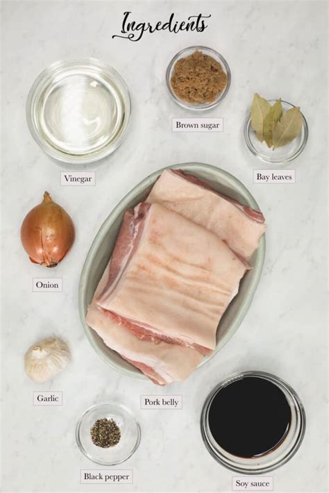 Pork Adobo Ingredients Tagalog At Anna Octoman Blog