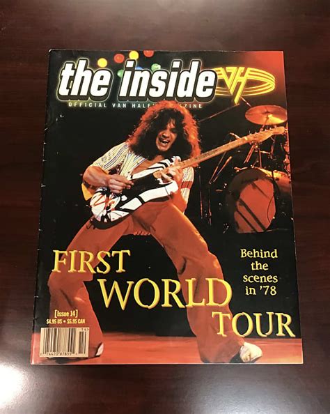 Evh Van Halen The Inside Magazine Issue 95 78 Tour Reverb