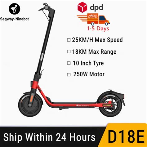Ninebot By Segway D18ed28e D38e Smart Best Commuter Scooter Eu Stock