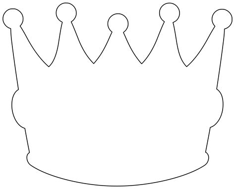 Shape Of Queen Crown Free Printable Papercraft Templates