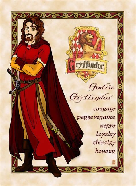 Gryffindor By Shyangell Different Types Of Gryffindor Founder Of