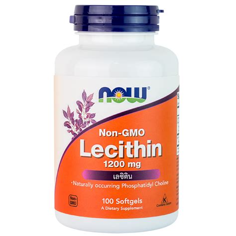 Now Foods Lecithin 1200mg 100softgels Order Online Tops Supermarket