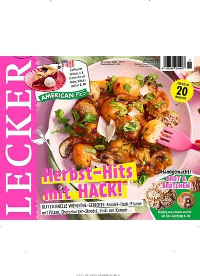 Lecker Abo Mit Prämie 🏷️ Preis Ab 54€