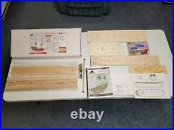 Wooden Model Ship Tools Parts Books Supplies Complete Hobby Model