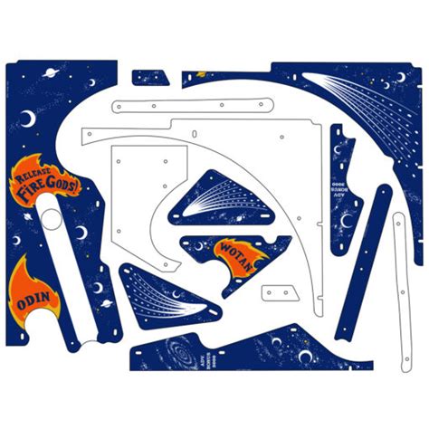 Fireball Classic Cpr Reproduction Plastic Set Rtbb