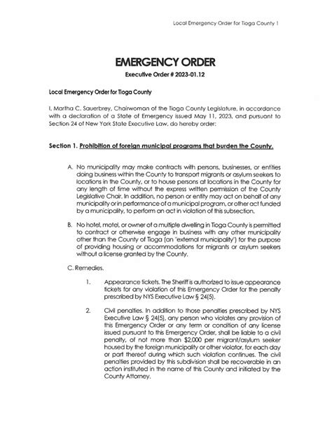 State Of Emergency Declaration Extended For Tioga County Owego Pennysaver Press