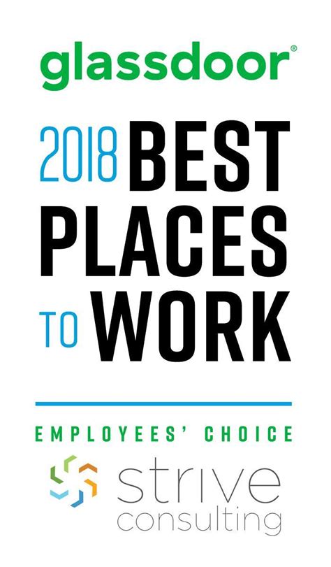 Reid Golowski On Linkedin Strive Has Been Named A Glassdoor Best Place To Work In 2018 See