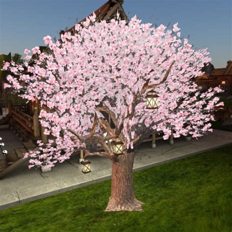 Second Life Marketplace Tgl Lantern Tree ~ Cherry