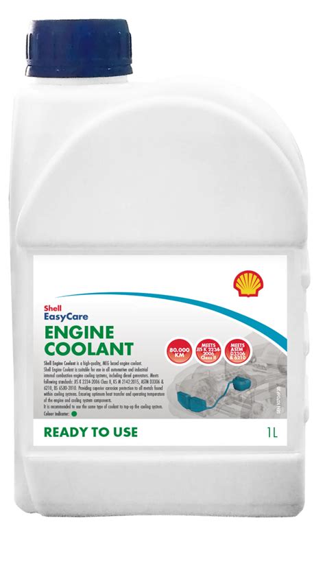 Engine Coolant Ready To Use Green Shell Car Care By Kemetyl