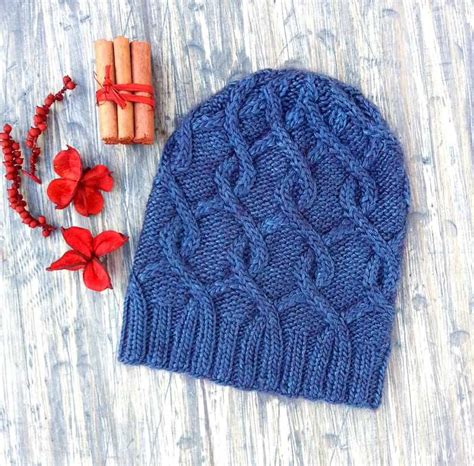 Cozy And Simple Cable Knit Hat Pattern For Free