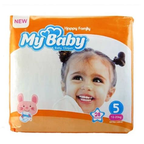 خرید و قیمت پوشک مای بیبی سایز 5 و 4 مای بی بی 28 و 34عددی از غرفه مای بی بی سید