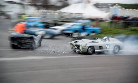 Jochen Mass Crashes Utra Rare Mercedes Mirror Online