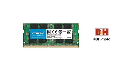 Crucial 16GB Laptop DDR4 3200 MHz SODIMM Memory CT16G4SFRA32A