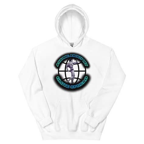 Glute Spread Hoodie Unprofessional Apparel
