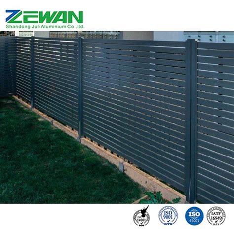Aluminium Build Fence Panel Privacy Fence Custom Powder Coating