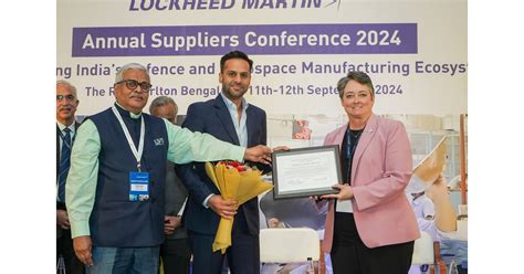 Rossell Techsys Limited Receives Outstanding Supplier Recognition From Lockheed Martin At The
