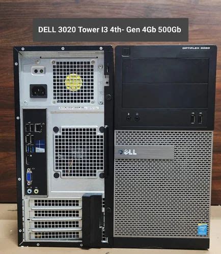Integrated Dell Optiplex 3020 I3 4150 Mini Tower Refurbished Cpu For