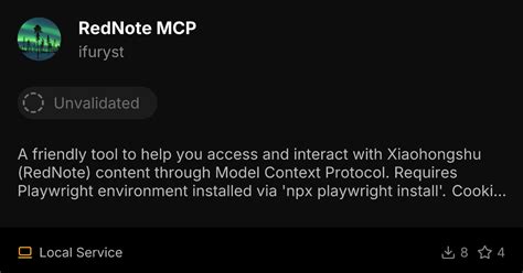 Rednote Mcp Mcp Servers Lobehub