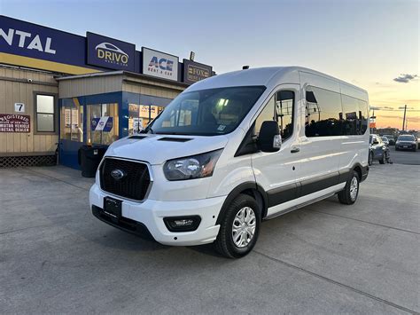 Rent A 12 Passenger Van In Nyc Ford Transit Mid Roof For Group Travel