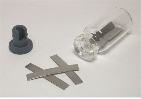 Magnesium Metal Strips Electrodes 9999 Pure Element 12 Mg Chemistry