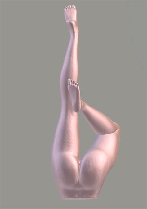 Bottom From The Sea Splendid Woman Naked Bottom With Detailed Shaped Parts Par Olle D