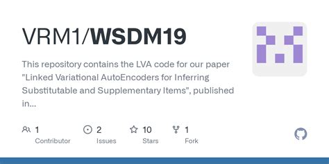 Github Vrm1wsdm19 This Repository Contains The Lva Code For Our