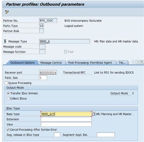 setting up a simple idoc to idoc scenario on sap p sap community
