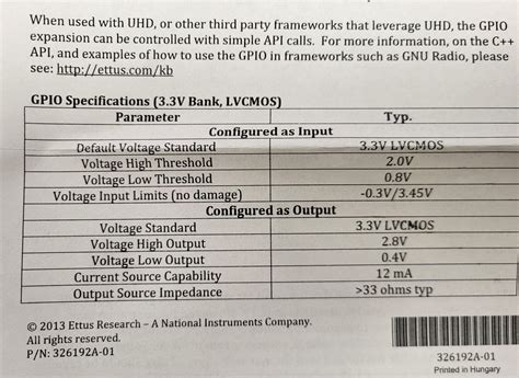 Ettus Research Ni Usrp X300 And Usrp X310 Gpi0 Expansion Kit