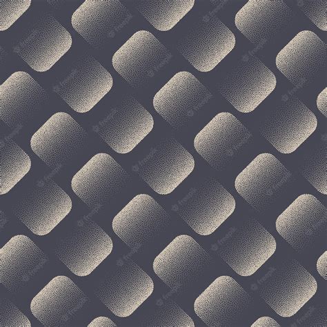 Premium Vector Tilted Dynamic Structure Seamless Pattern Vector Dot