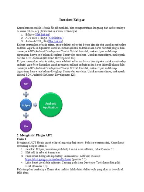 Cara Instalasi Eclipse Untuk Android Pdf