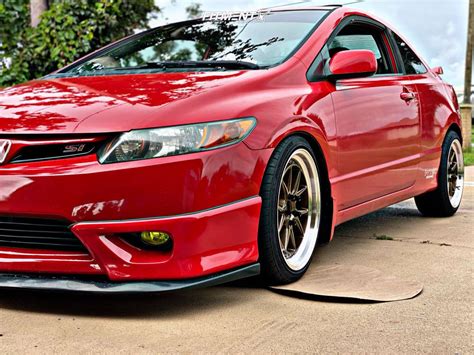 2007 Civic Si With Rims 2006 2008 Honda Civic Rims 17 Honda Civic