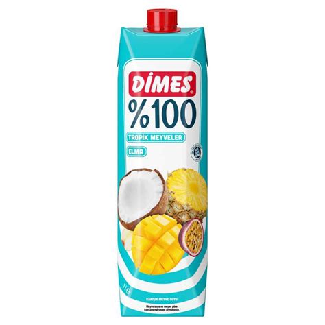 Dımes Tropık Meyveler ıcecek 1lt Meyve Suyu Dİmes
