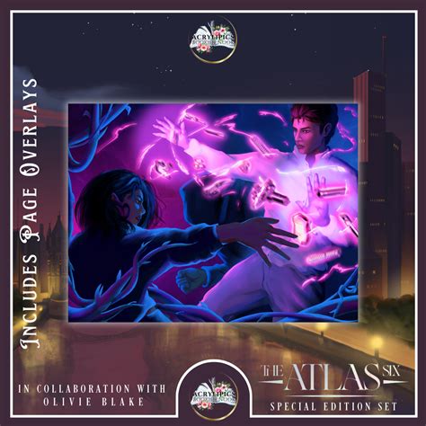 The Atlas Six Series By Olivie Blake Special Edition Set Ships End