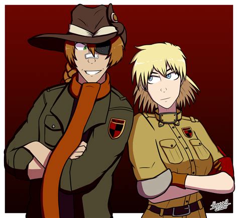 Seras And Bernadotte Hellsing By Thewwe4 On Deviantart