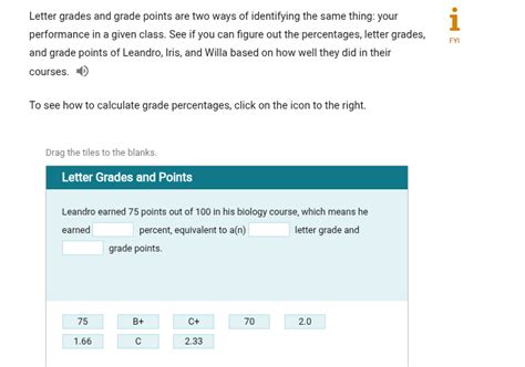 Letter Grades And Grade Points Are Two Ways Of Identifying The Same Thing