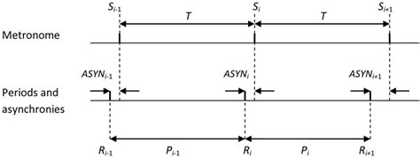 Schematic Representation Of The Synchronization Task The Metronome