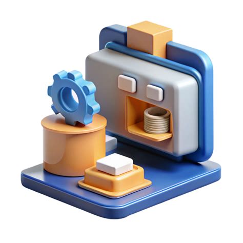 Automated System Gear Machine Process Optimization 56085777 Png