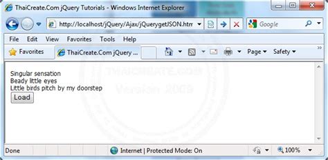 Jquerygetjson Ajax Jquery