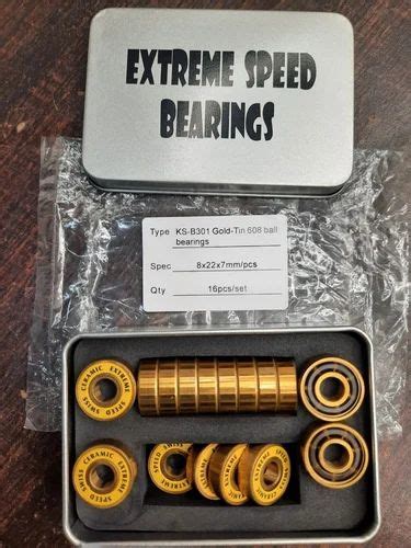 Skating Ceramic Bearings Inline Swiss Gold Ceramic Bearings From Jaipur