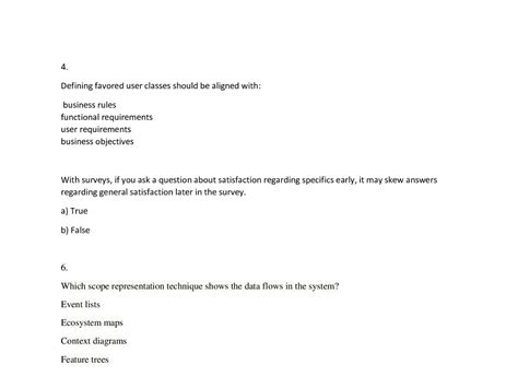 4 Defining Favored User Classes Should Be Aligned