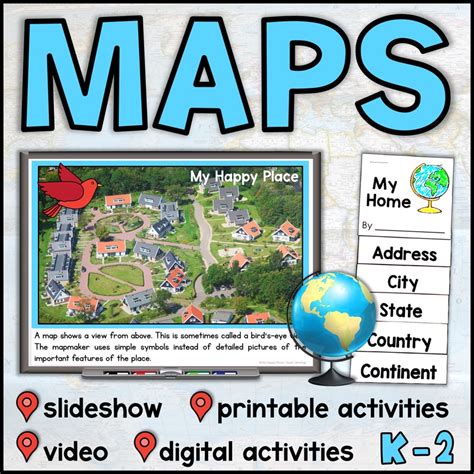 Map Skills Unit With Powerpoint My Happy Place Teaching