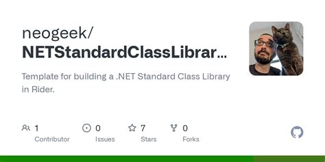 Github Neogeeknetstandardclasslibrarytemplate Template For Building