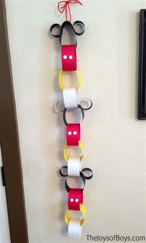 Disney Countdown Chain The Joys Of Boys