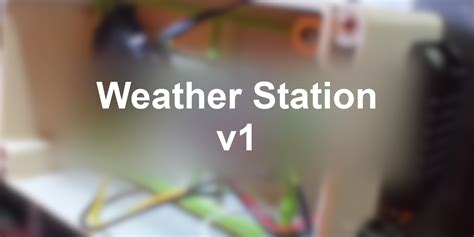 GitHub JanoschABR Weather Station V A Simple Weather Station Based On An ESP
