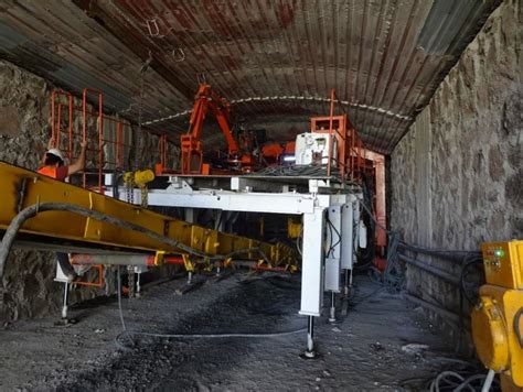 Advancing Working Platform For Bolting And Reinforcement Assembly With Download Scientific