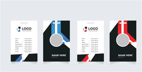 Modern Corporate Identity Card With White And Blue Navy Liquid Texture