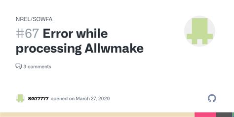 Error While Processing Allwmake · Issue 67 · Nrel Sowfa · Github
