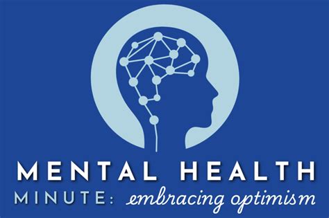 January Mental Health Minute Embracing Optimism Frenship Middle School