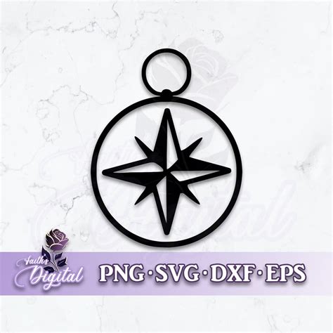 Compass Instant Download Craft With Ease Svg Png Dxf And Eps Files